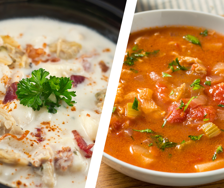 Chowders: Red vs. White